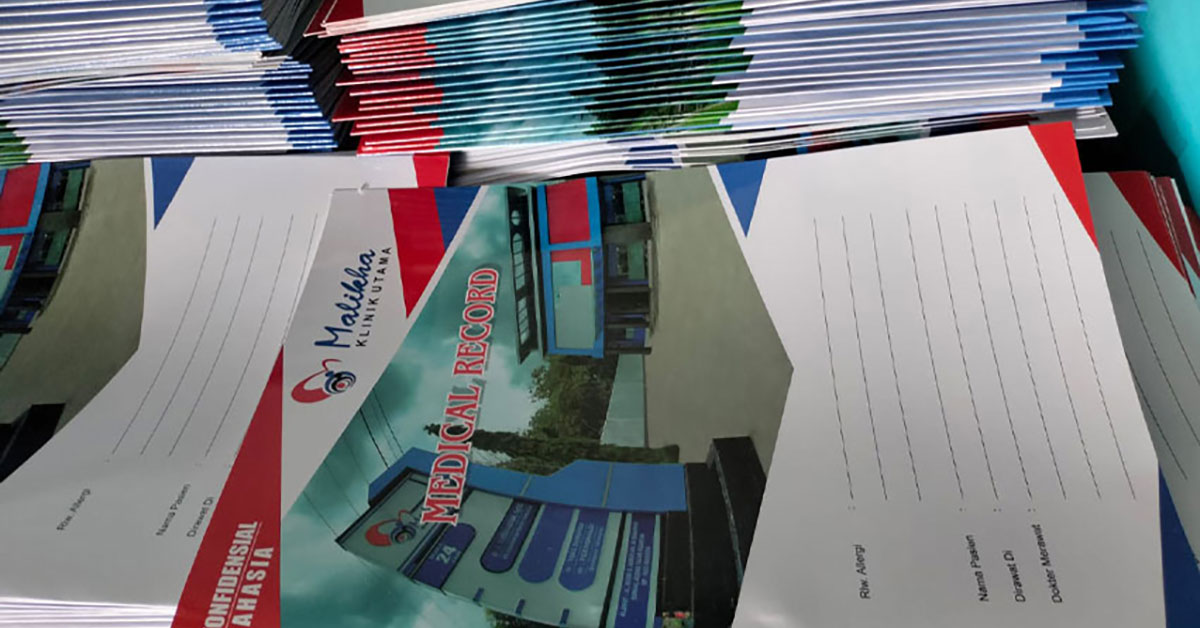 Cetak Map Rekam Medis Pasien Rumah Sakit, Puskesmas, Klinik | ART Grafika