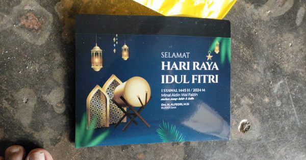 Cetak Kartu Lebaran/ Ucapan Selamat Idul Fitri 1447 H/ 2026 M | ART Grafika